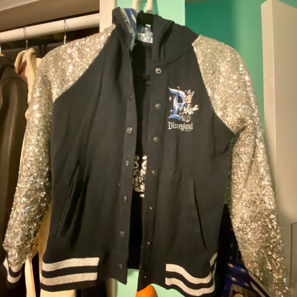 Disneyland 60th Anniversary Jacket Youth Size L - Gem
